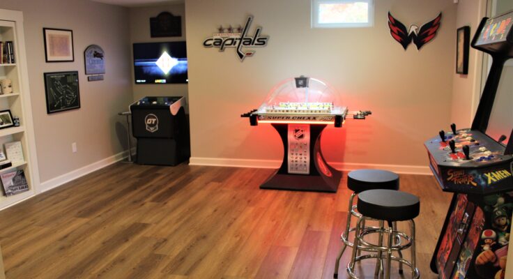 Ultimate basement remodel for entertaining - Talon Construction